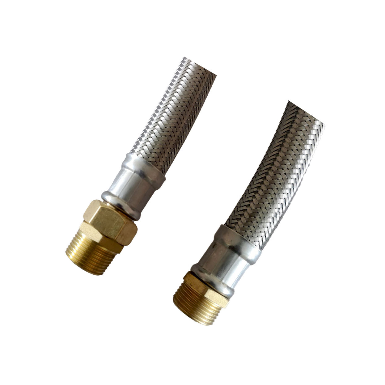 Easyflex Flexible Connector with Brass Ends (Solid MNPT x F Swivel & M