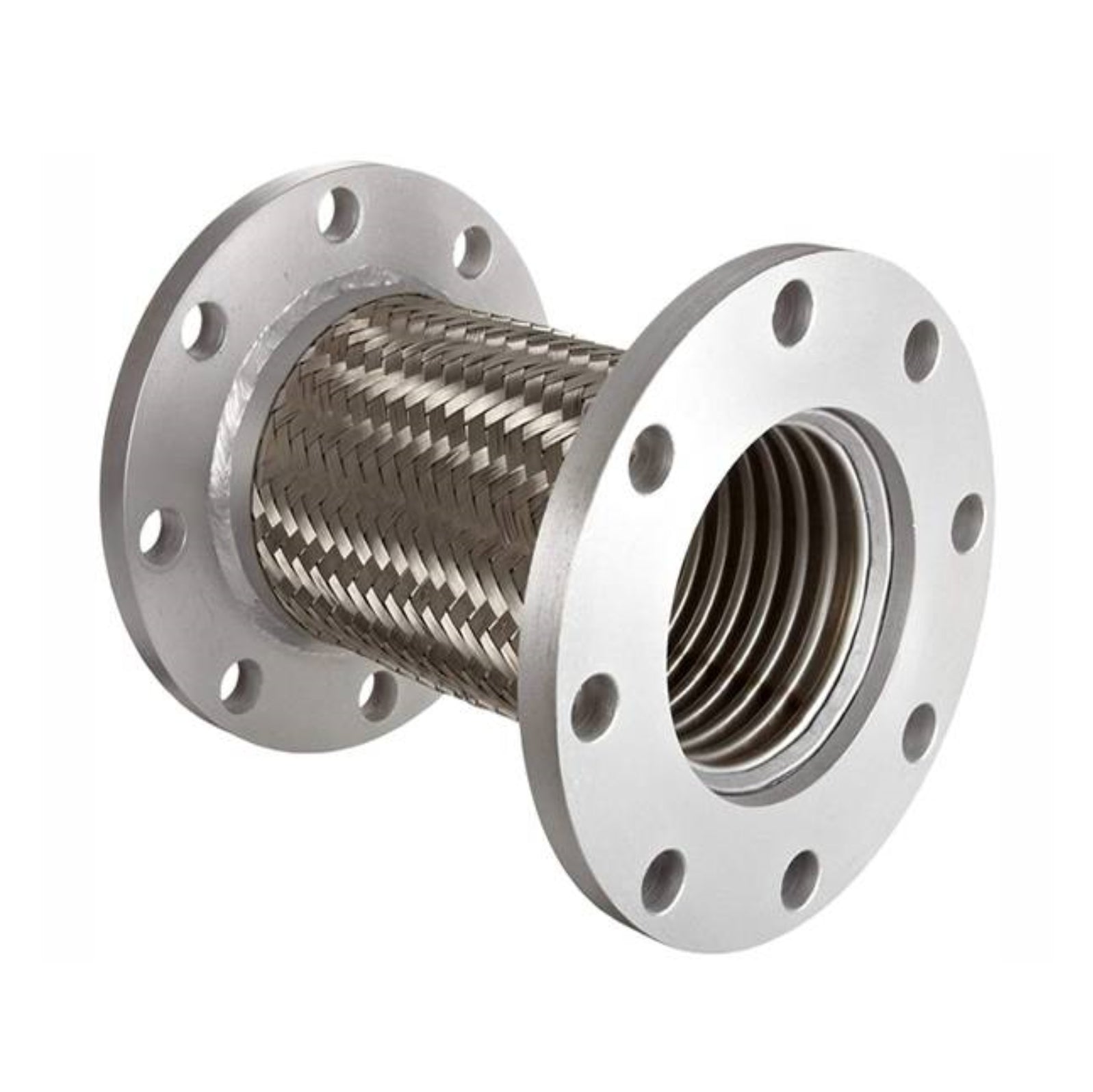 Easyflex Stainless Steel Braided Pump Connector With Flange, Drilling:
